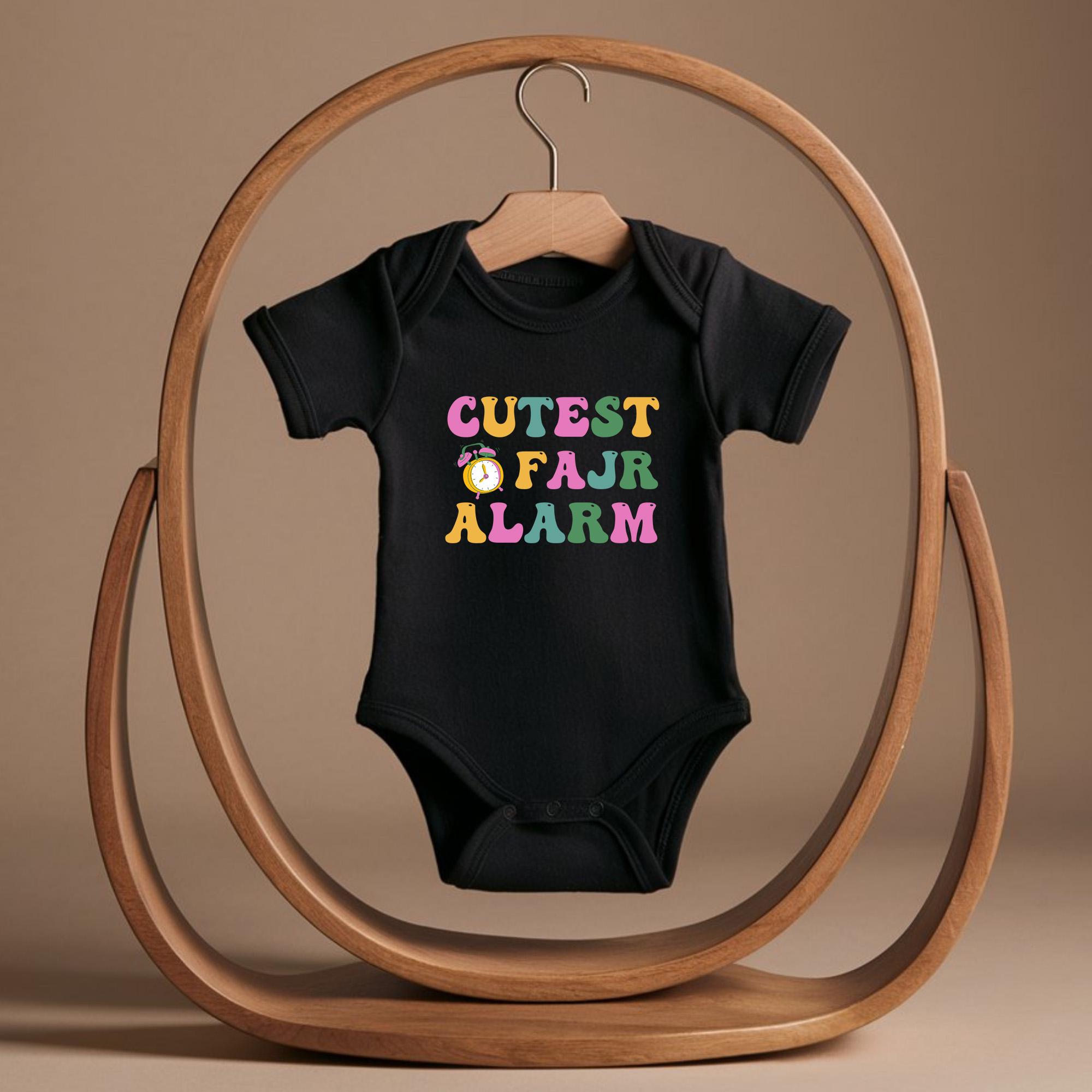 Cutest Fajr Alarm Onesie®, Muslim Baby Bodysuit, Ramadan Baby Onesie ...