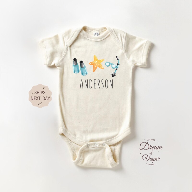 Baby Starfish Onesie - Etsy