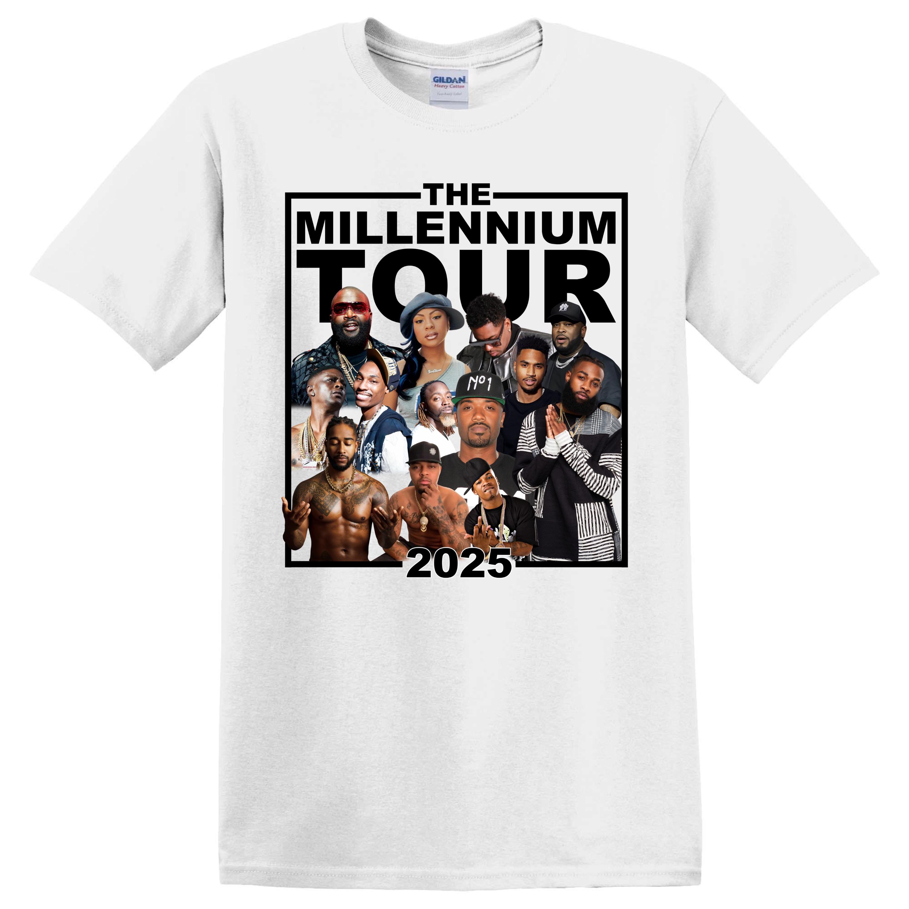 Millennium 2025 Tour Fan, Gift, Concert Tshirt the Millennium Tour 2025 ...