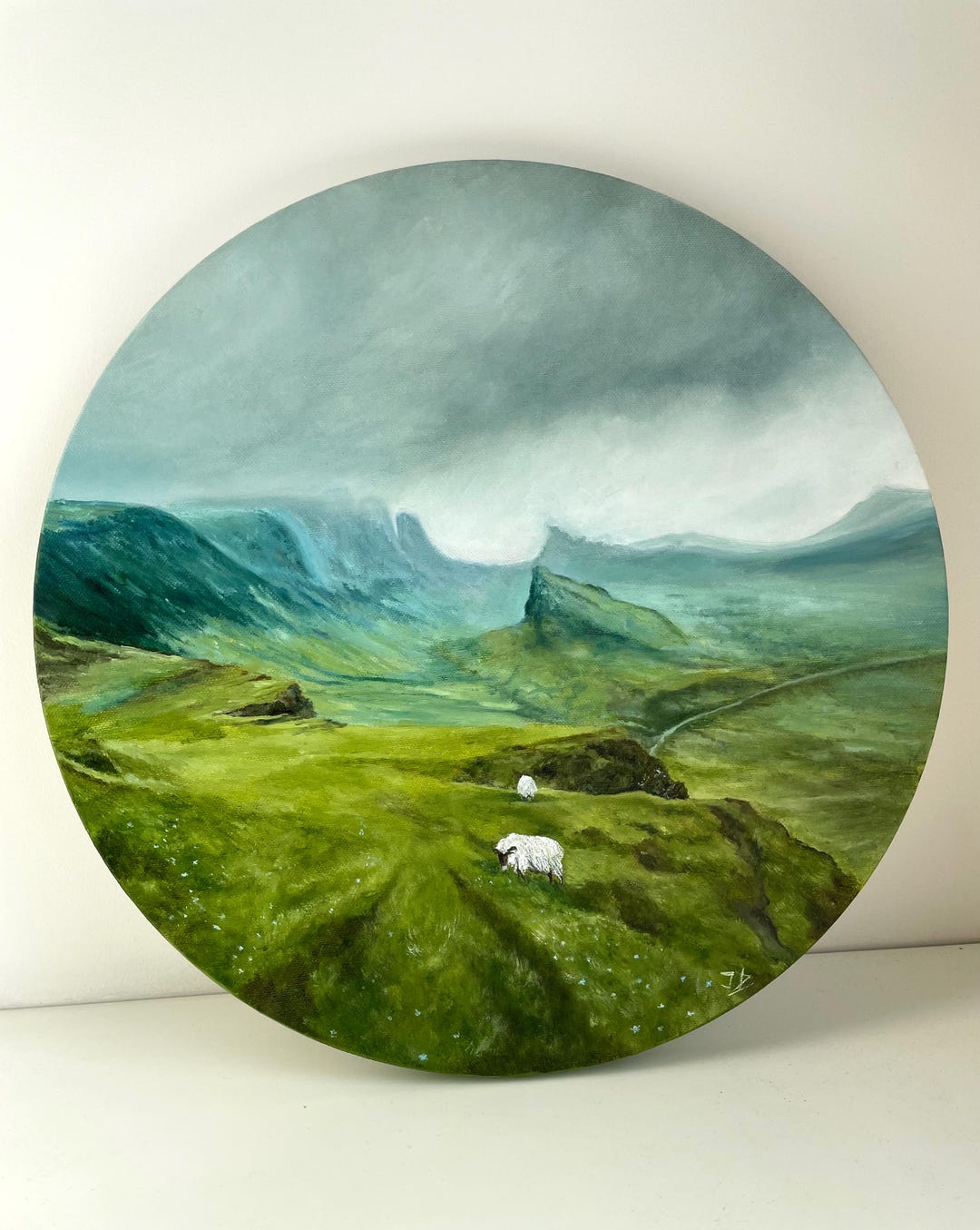 Where is Peace Original Oil Painting - Etsy