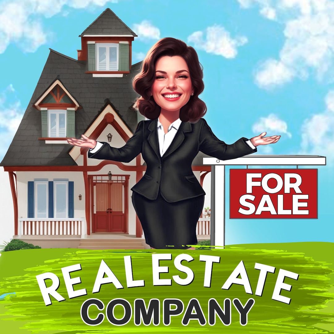 Realtor Logo Business Logo Design Broker Logo Custom Logo - Etsy
