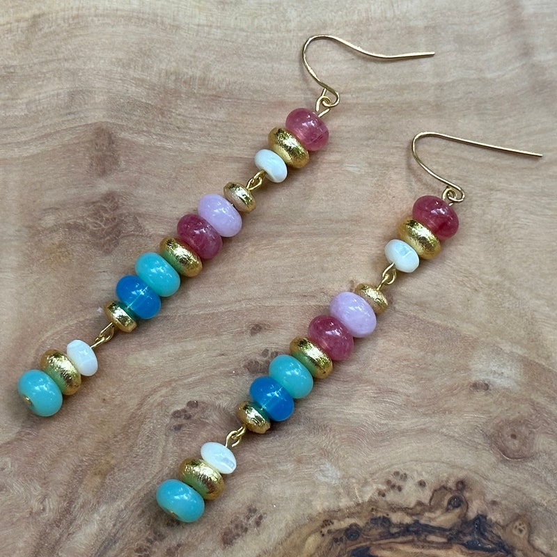 Colorful Earrings - Etsy