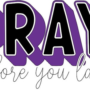 Pray Before You Lay Digital File Sized 6.900H X 11.520W SS10 Rhinestone ...