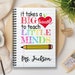 Personalized Teacher Notebook Gift Ideas Custom Name, Trendy Teacher ...