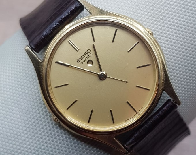 Seiko Quartz Alarm Men’s Wrist Watch 5C20-6009 - Etsy