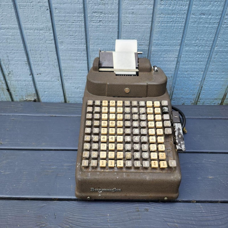 Antique Adding Machine - Etsy
