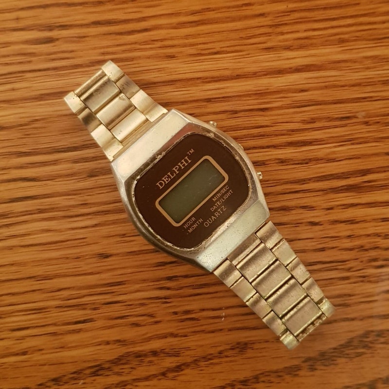 Vintage Digital Watch - Etsy