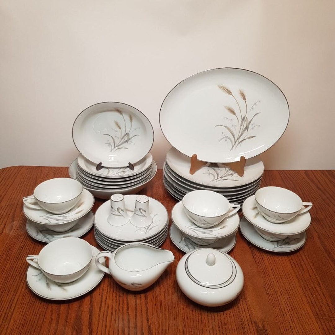 Bristol Fine China Mari S-4559 Japan Dinnerware Set - Etsy