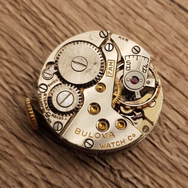 Bulova Swiss Ladies Wrist Watch 7 Jewels 10K Rolled Gold Plate 1938 ...