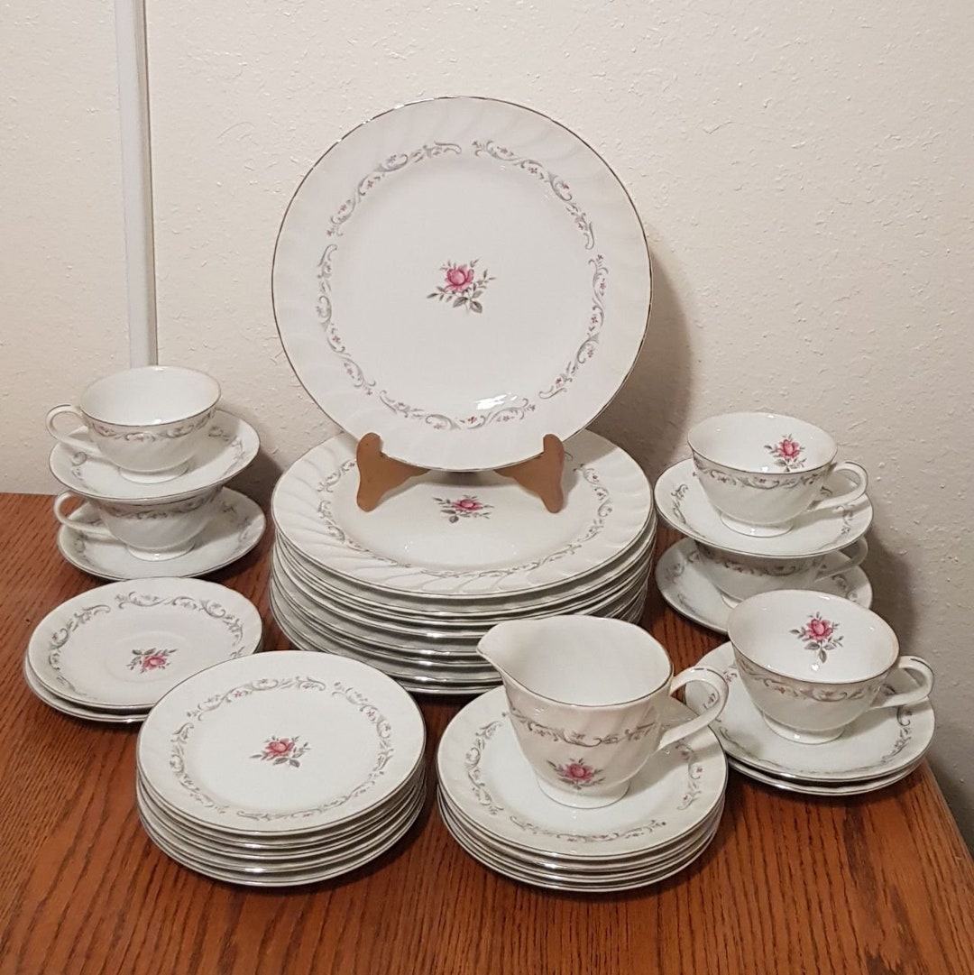 Royal Swirl Fine China Japan Vintage Dinnerware Set - Etsy