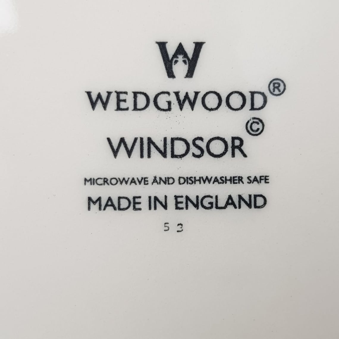 Wedgwood Windsor Dinner Plates Made in England - Etsy