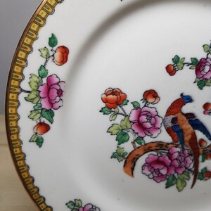 F Winkle & Co Whieldon Ware Pheasant England Great Britain Plate C ...