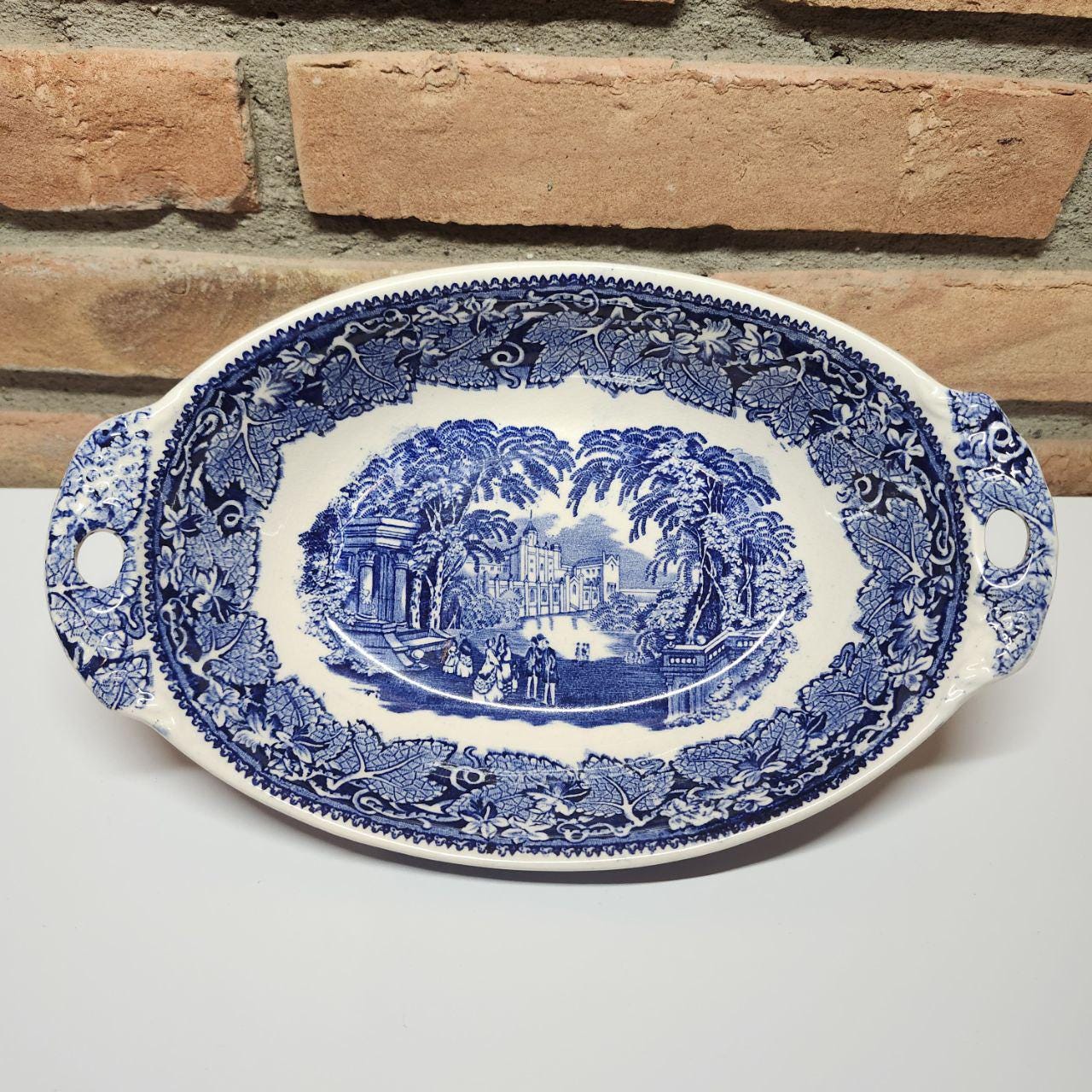 Mason's Patent Ironstone Vista Blue England Dinnerware Set - Etsy