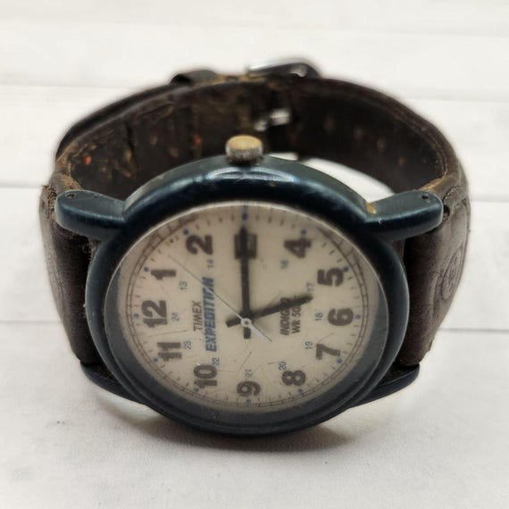 Timex Expedition Indiglo WR50M Men's Quartz Watch 199… - Gem Timex Expedition Indiglo WR50M Men's Quartz Watch 199… - Gem