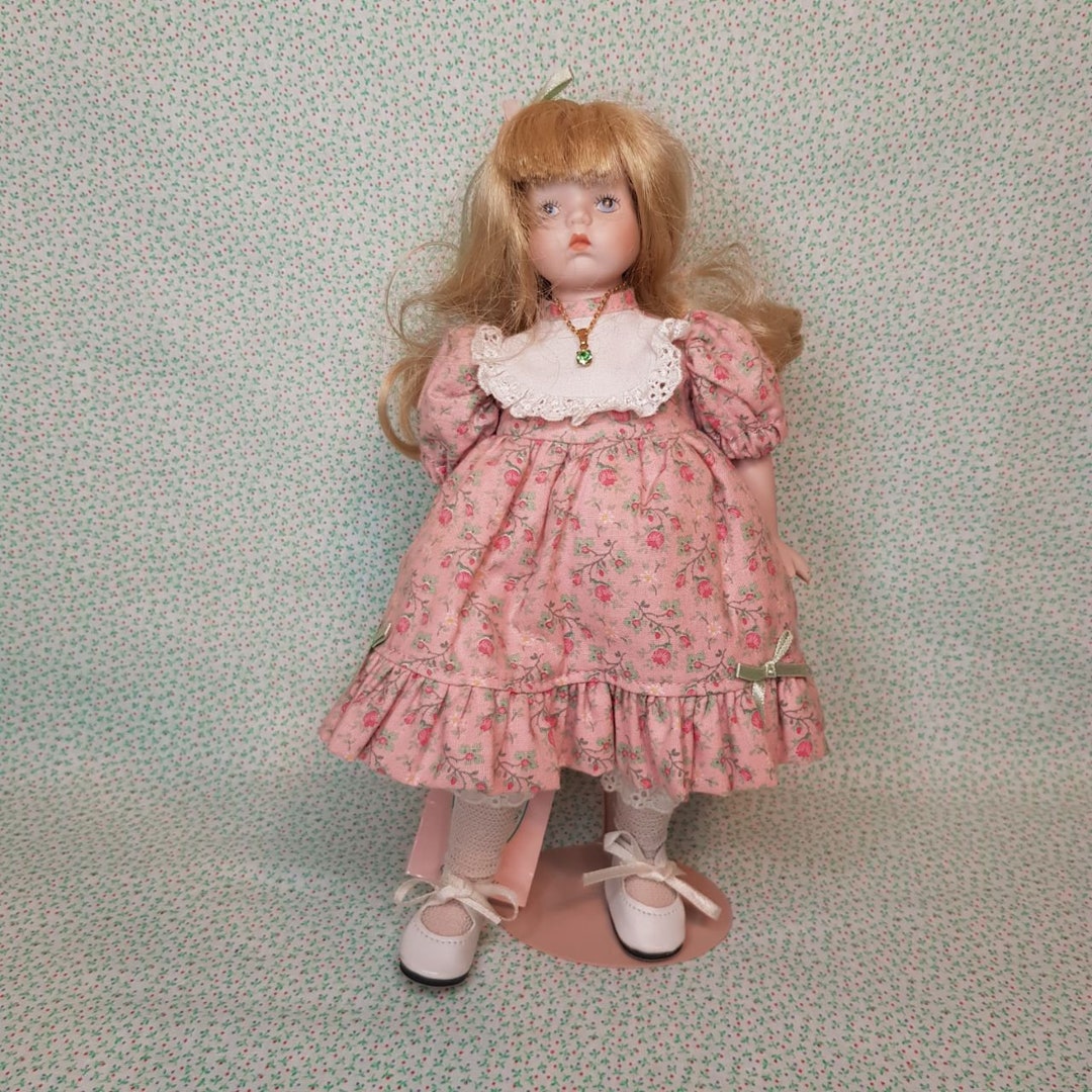 Goebel Carol Anne Porcelain Doll by Bette Ball 1992 Hand Painted ...