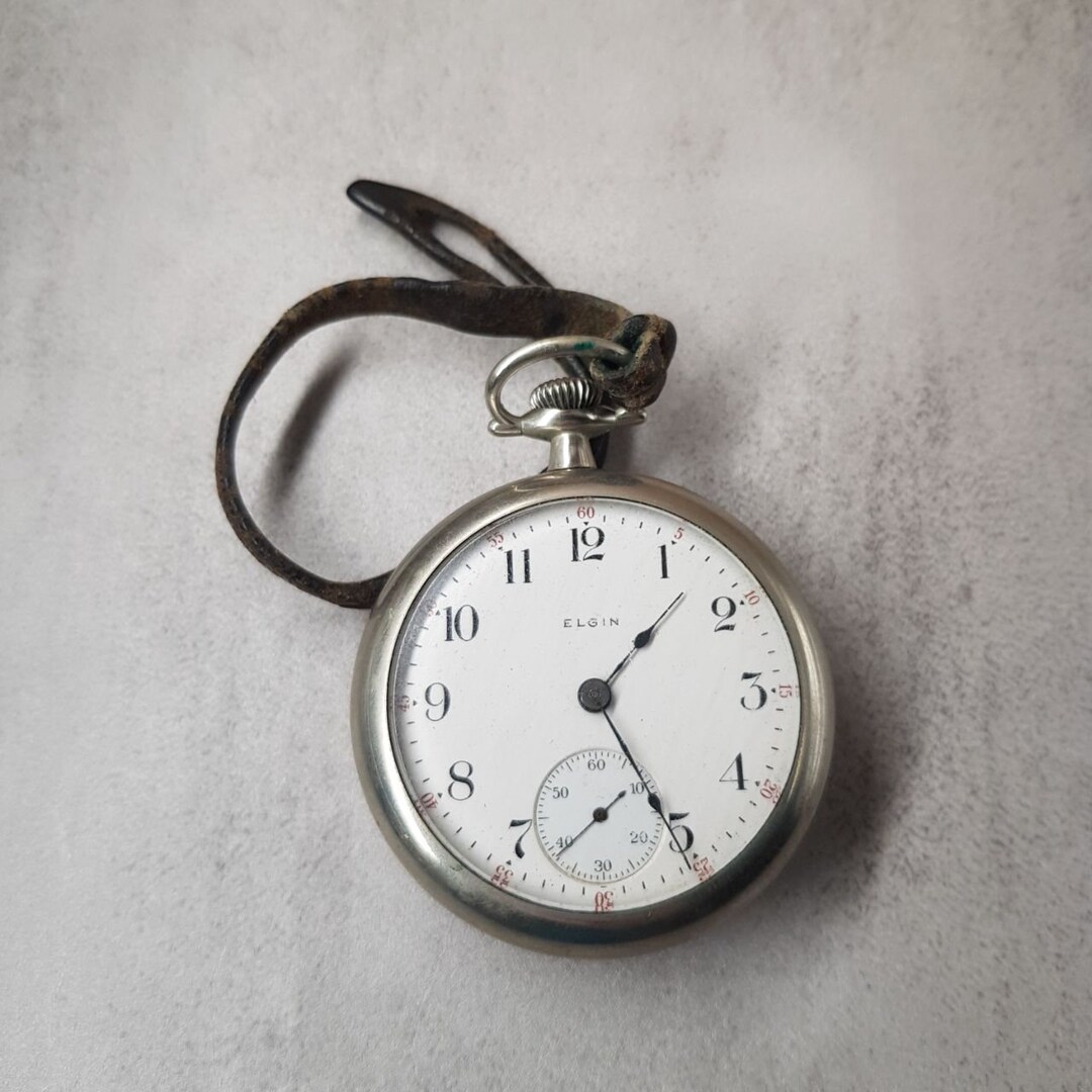 Elgin National Watch Co Pocket Watch 18s Model 5, 15J, 1911 in Keystone ...