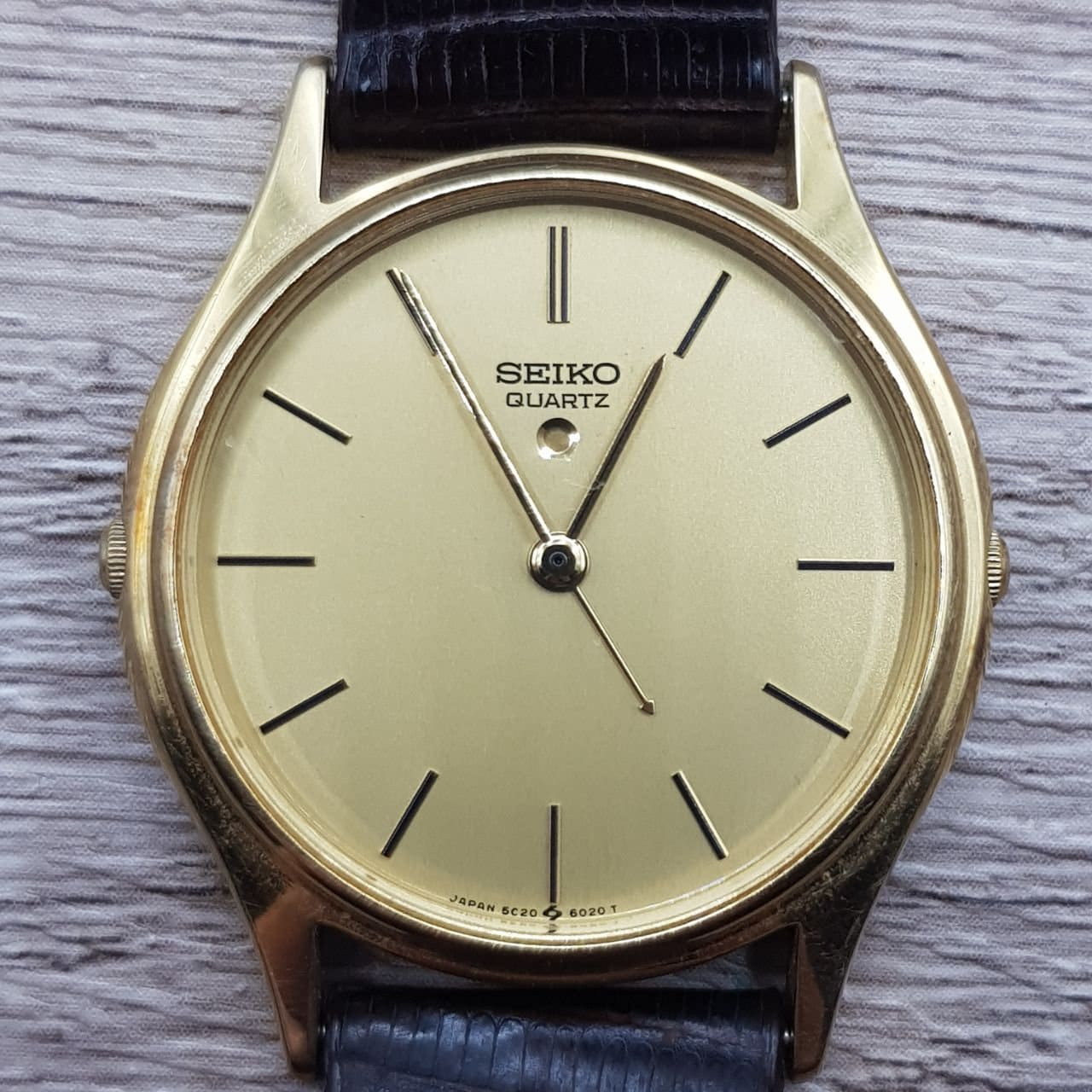 Seiko Quartz Alarm Mens Wrist Watch 5C20-6009 - Etsy