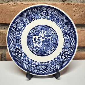 Vintage Blue Willow Dinnerware - Etsy