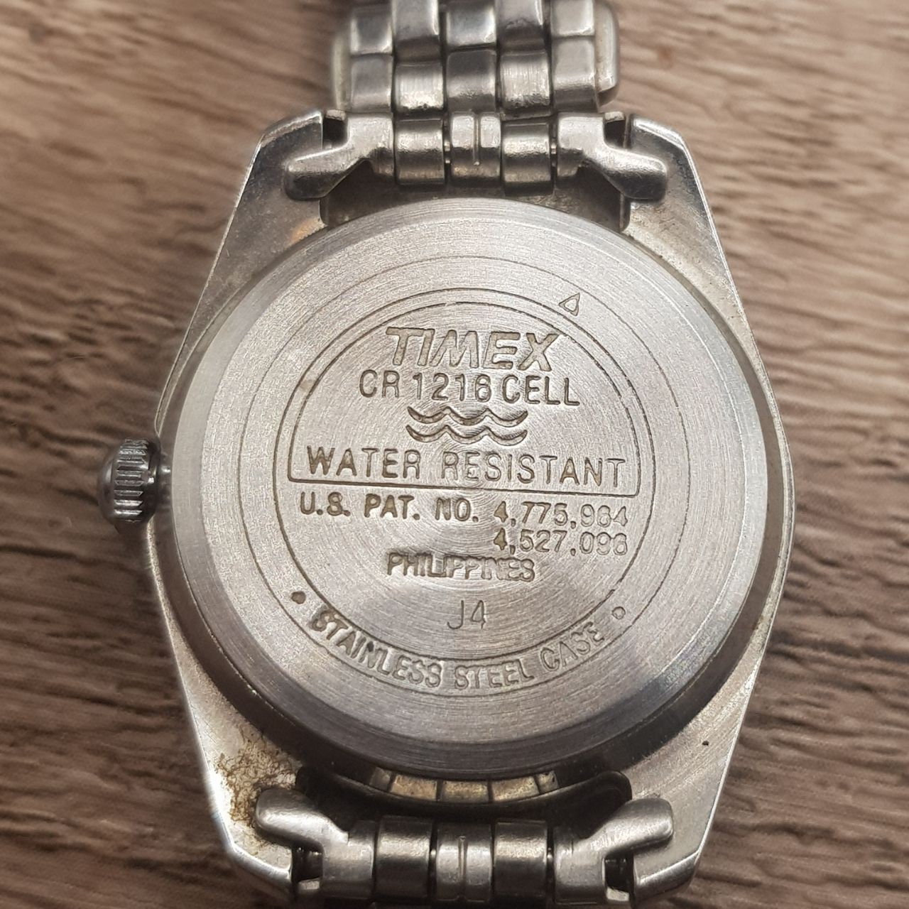 Timex Indiglo Ladies Quartz Silver Tone Watch CR 1216 Cell 2001 - Etsy
