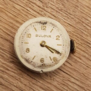 Bulova Swiss Ladies Wrist Watch 7 Jewels 10K Rolled Gold Plate 1938 ...