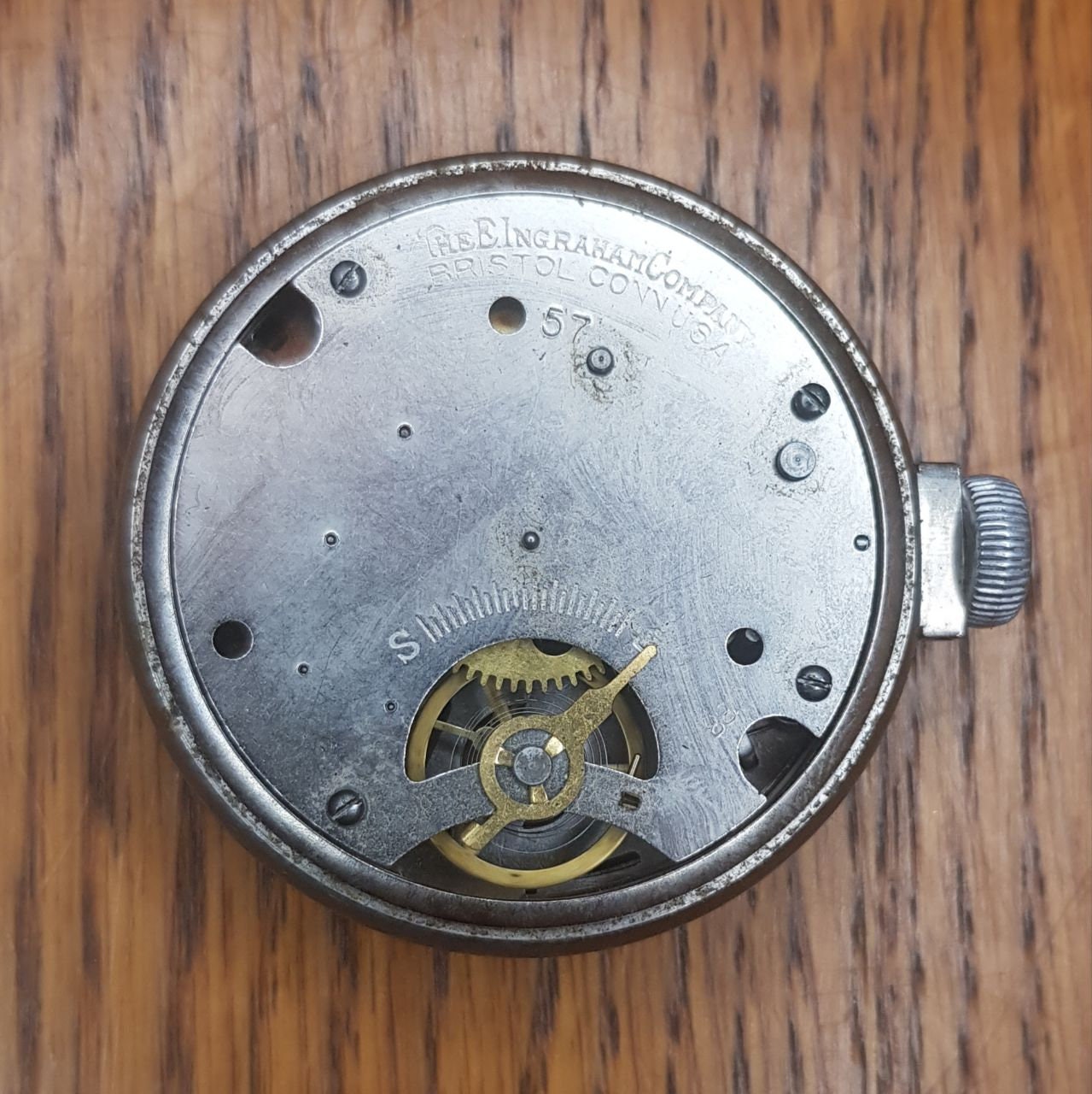 Ingraham Sturdy Pocket Watch Made in USA - Etsy