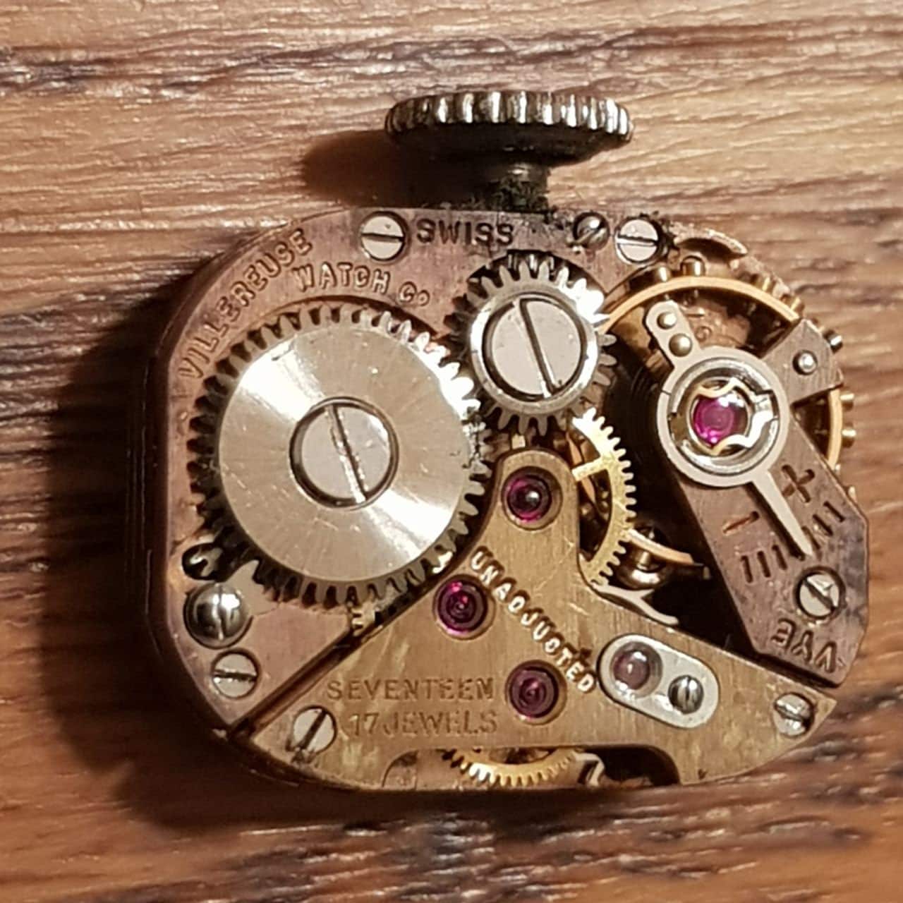Villereuse 17 Jewels Incabloc Ladies Swiss Watch 10K Gold Filled - Etsy