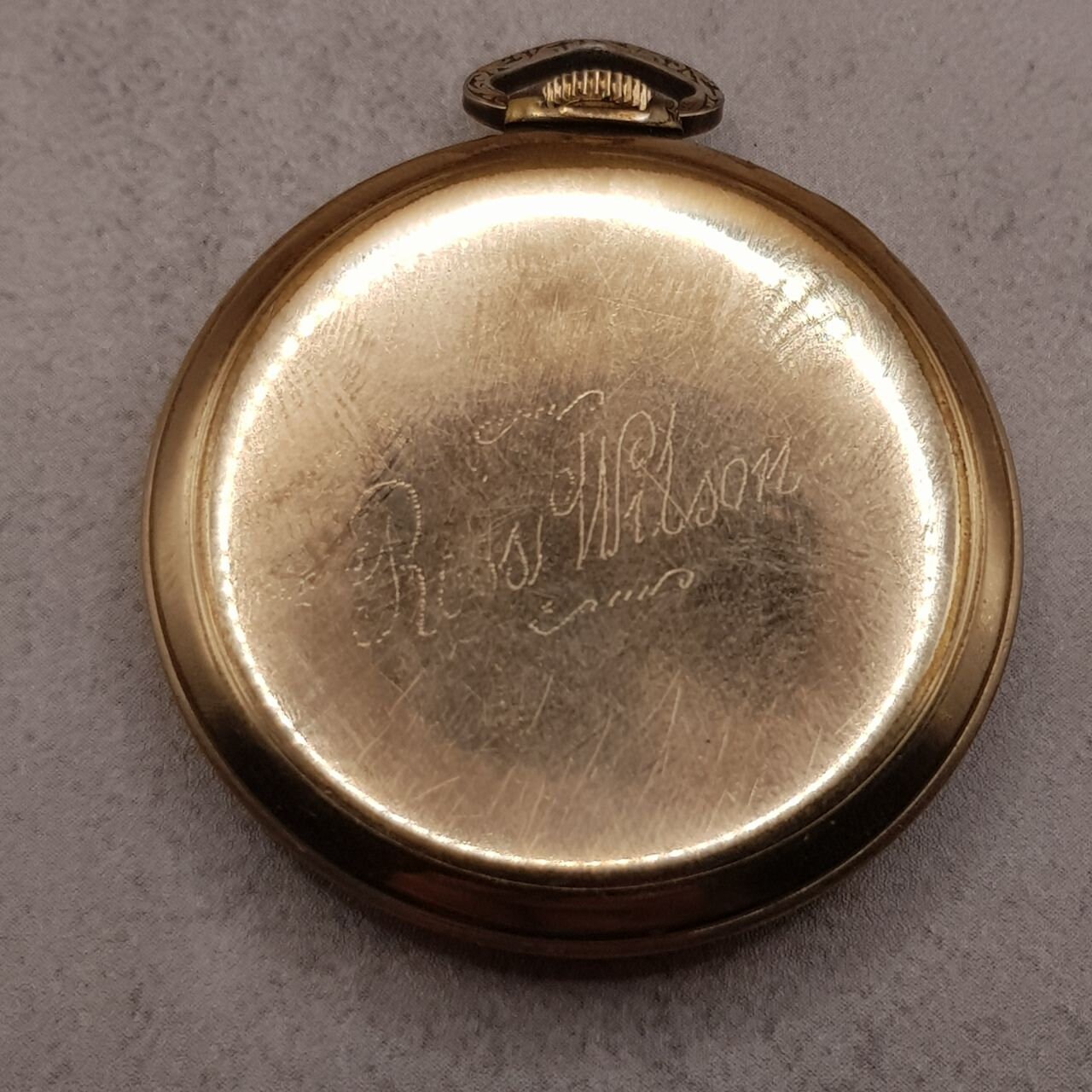 Hampden Swiss Pocket Watch 17jewels in Keystone Watch Case 10K Rolled ...