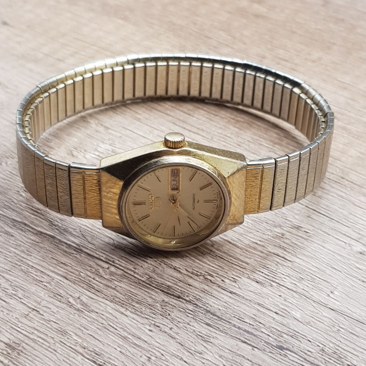 Seiko 5 Automatic 4206-0200 Day Date Vintage Ladies Watch Working - Etsy