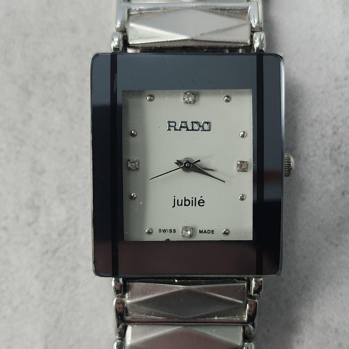 Rado Jubile High-tech Ceramics Diamonds Quartz Wrist Watch - Etsy