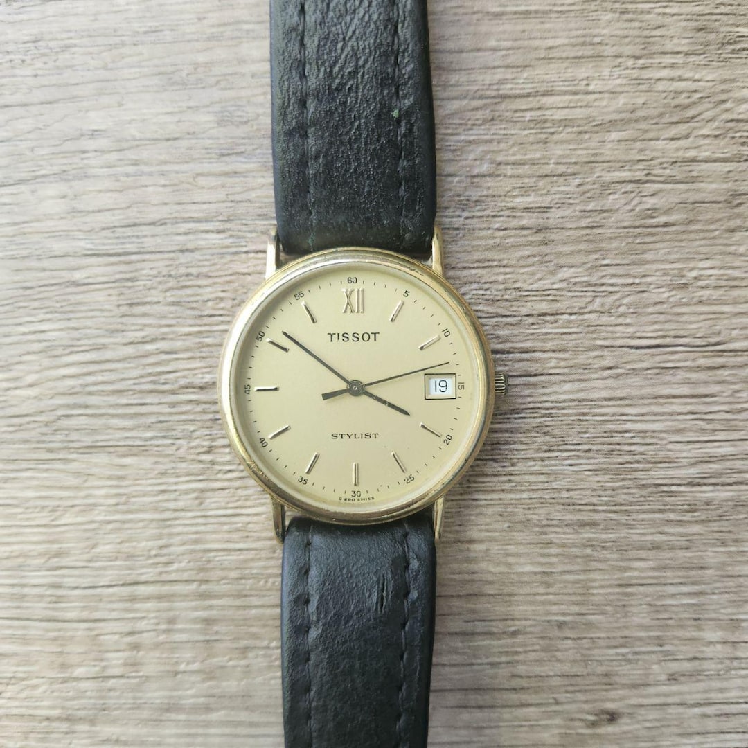 Tissot Stylist Men's Quartz Watch Working - Etsy