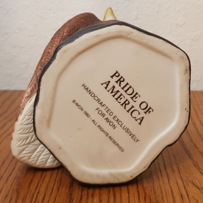 Avon Pride of America Bald Eagle Figurine 1982 - Etsy