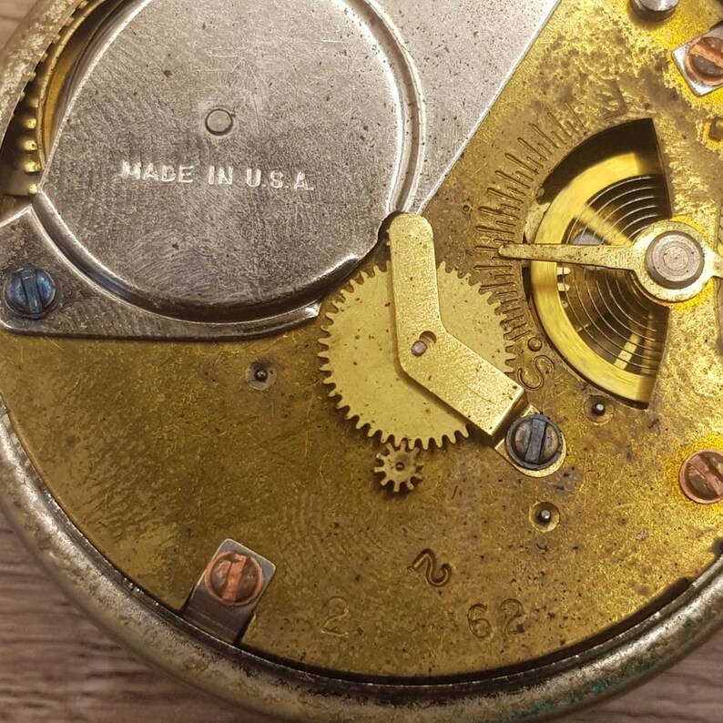 Westclox Pocket Ben Mechanical Wind up Pocket Watch Made in USA - Etsy