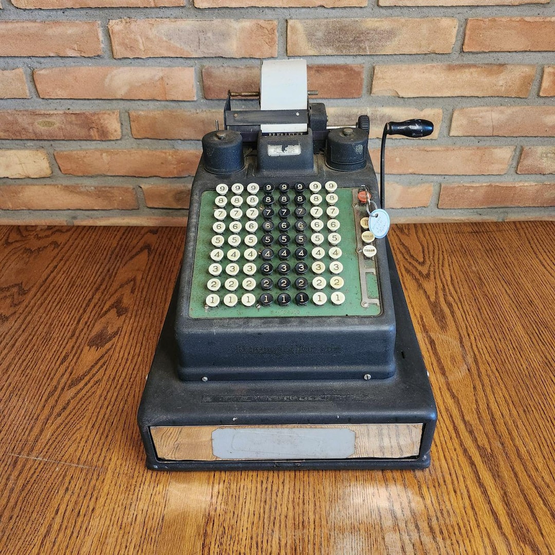 Burroughs Portable Antique Adding Machine - Etsy
