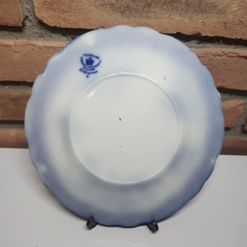 Touraine Stanley Pottery Co England Flow Blue Dinnerware - Etsy