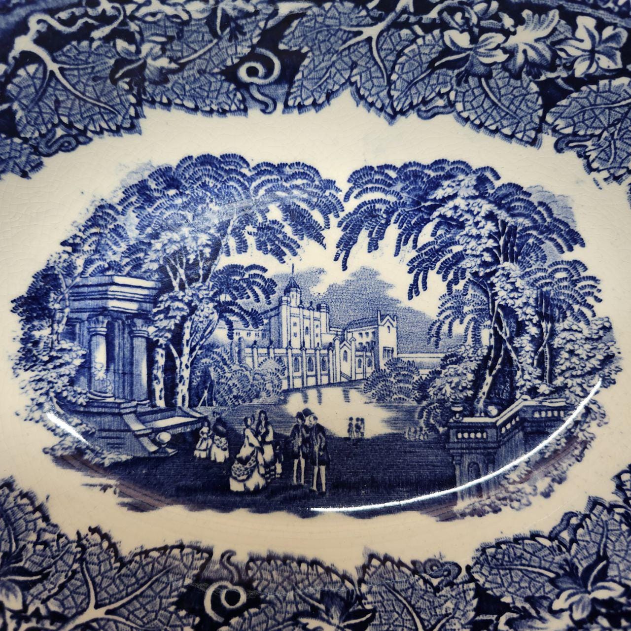 Mason's Patent Ironstone Vista Blue England Dinnerware Set - Etsy