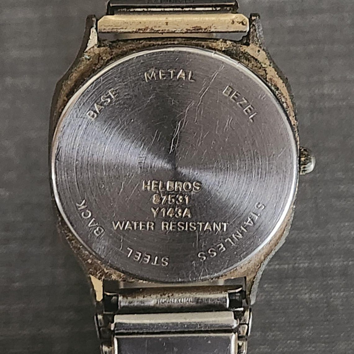 Helbros Quartz Men’s Wrist Watch Day & Date Y143A Working - Etsy
