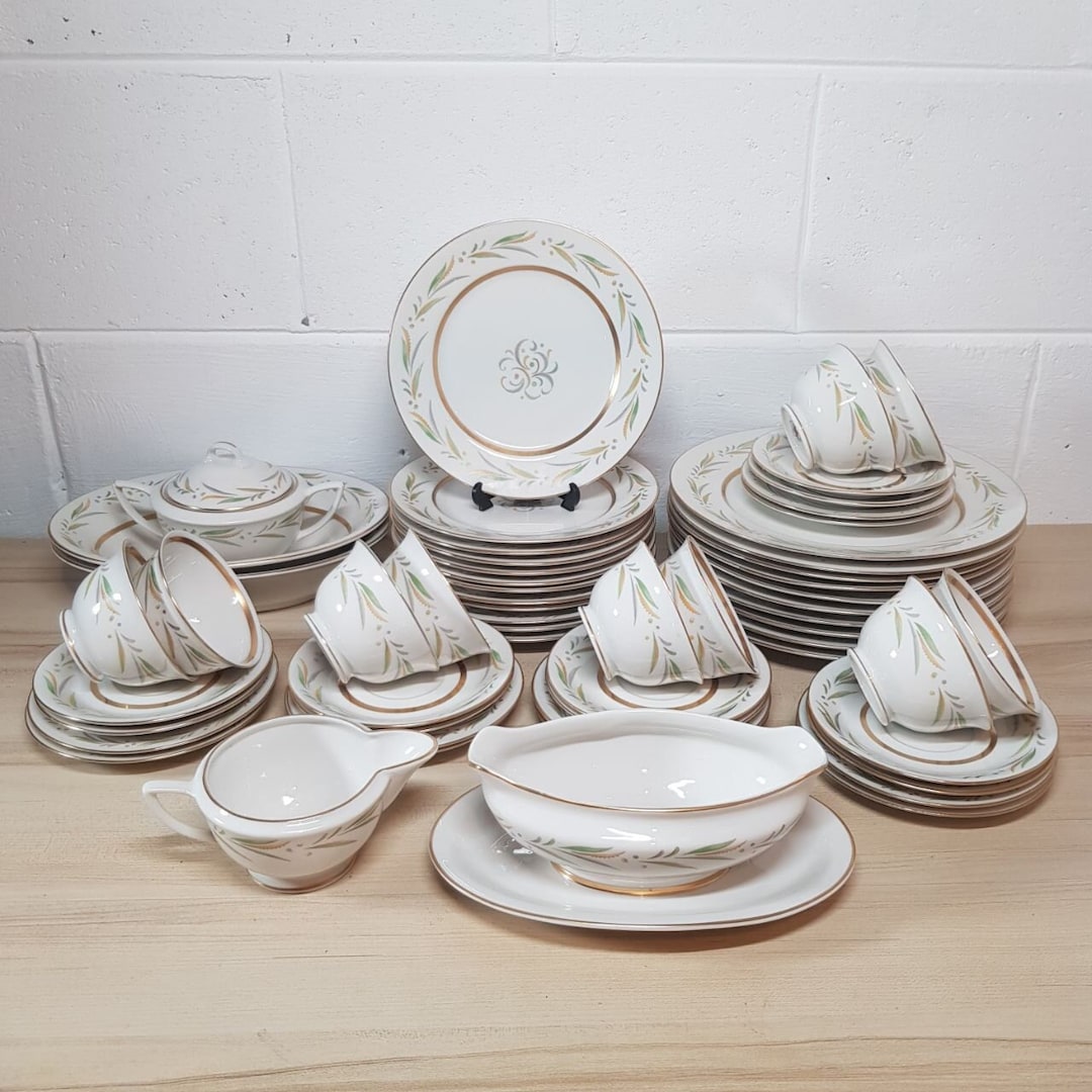 Royal Jackson Autumn Fine China Vogue Ceramic Industries Dinnerware Set ...