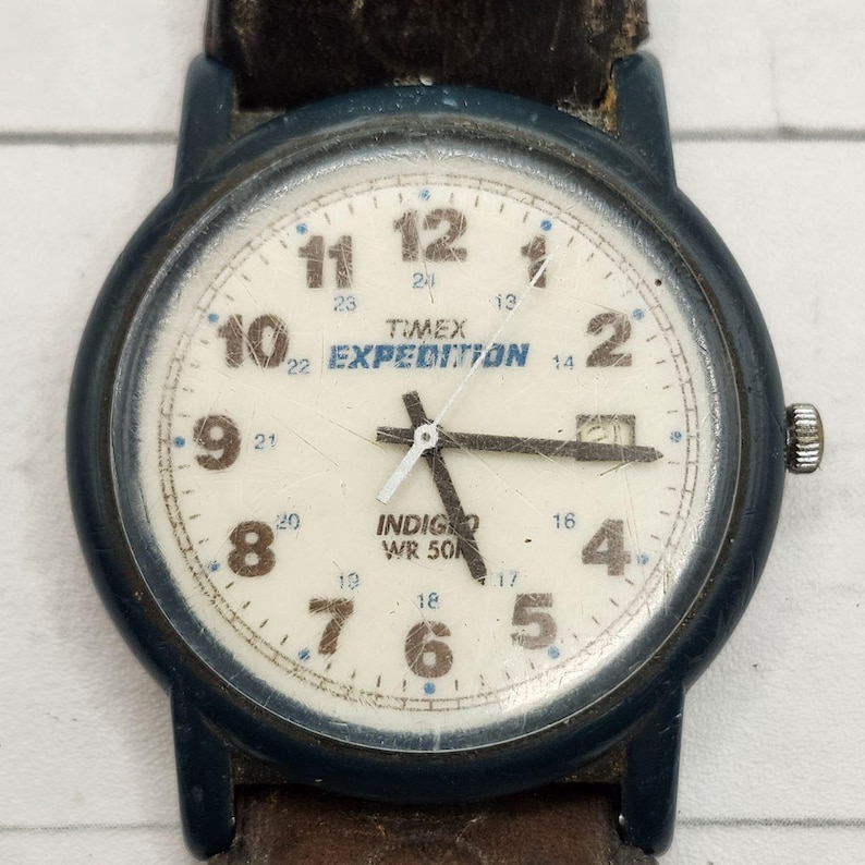 Timex Expedition Indiglo WR50M Men's Quartz Watch 1998 Working - Etsy