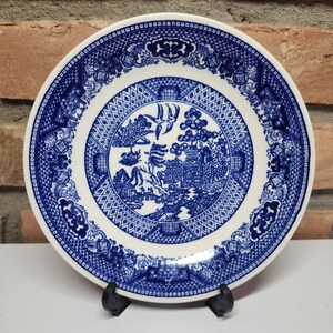 Vintage Blue Willow Dinnerware - Etsy