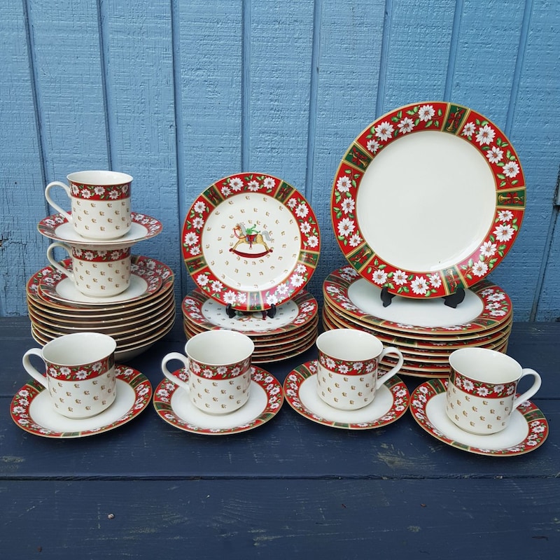 Christmas Dinnerware - Etsy