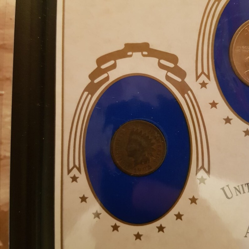 US Commemorative Fine Art Gallery Indian Head Coins Set of 3 Indian ...