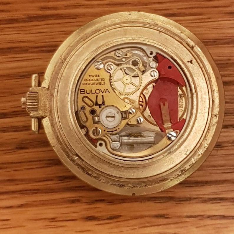 Bulova Accutron Quartz Pocket Watch Swiss 1978 - Etsy