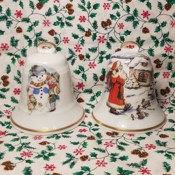 Porcelain Bells - Etsy