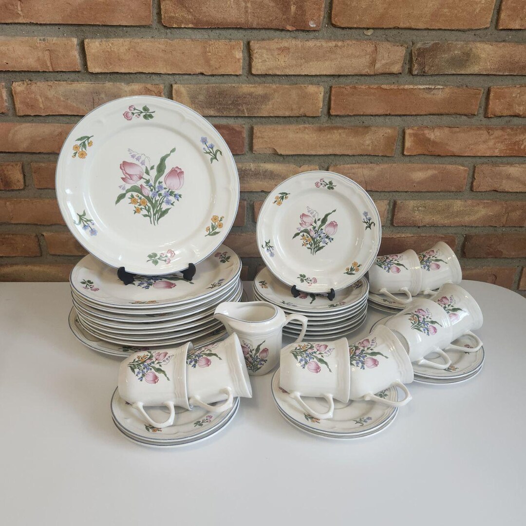 Gibson China Lafayette Dinnerware Set - Etsy