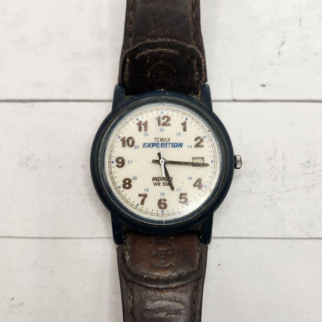 Timex Expedition Indiglo WR50M Men's Quartz Watch 1998 Working - Etsy