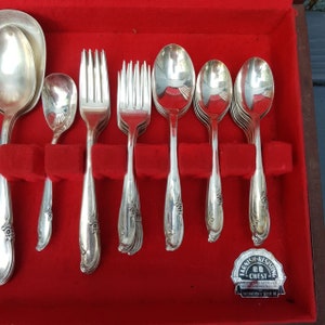 Wm Rogers Mfg Co Extra Plate by International Silver, Flatware Set of ...