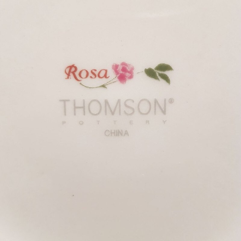 Rosa Thomson Pottery China Set - Etsy