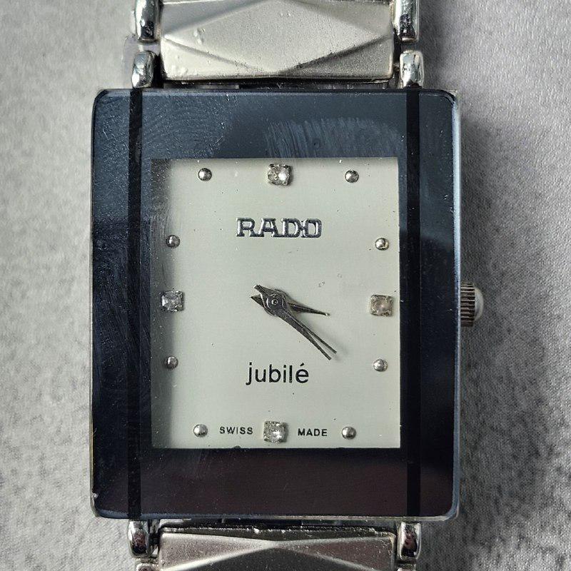 Rado Jubile High-tech Ceramics Diamonds Quartz Wrist Watch - Etsy