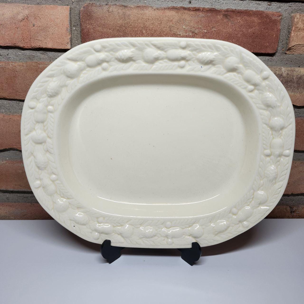 Adams Royal Ivory England Titian Ware Della Robia Cream Dinnerware Set ...