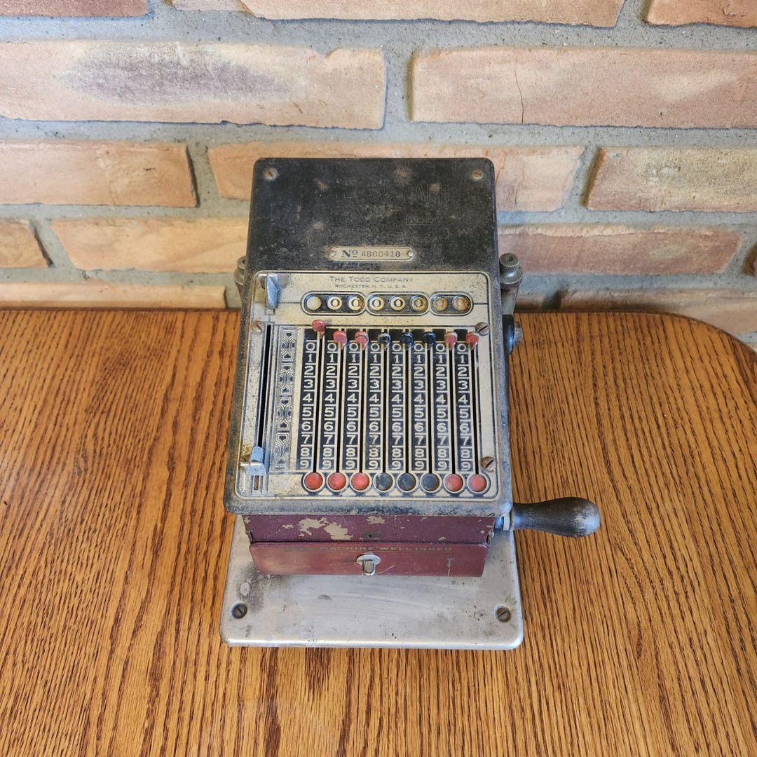 Todd Protectograph Model 1700 Check Writer USA - Etsy
